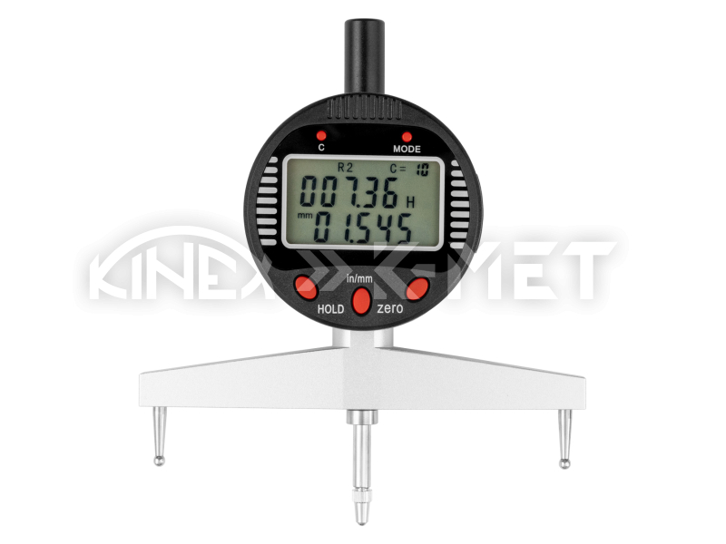 Digital radius gauge 5-700 mm K-MET (1155-25-705) | Measuring tools KINEX