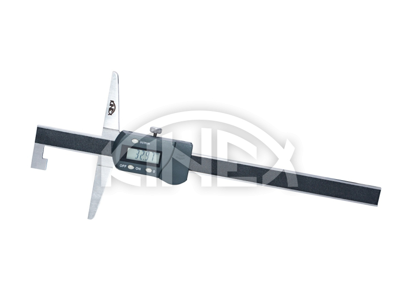 Jauge de profondeur à lecture digitale avec bec 500/DG/0,01/monolit ...