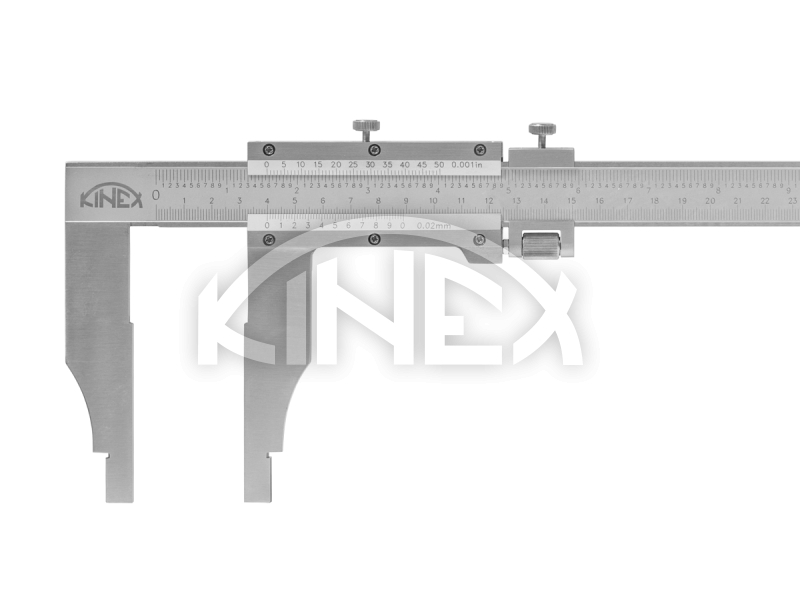Vernier Caliper with Locking Screw and Fine Adjustment KINEX/K-MET 500 ...