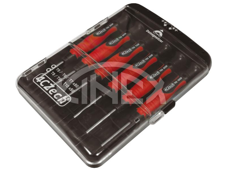 Screwdrivers set TRX 6pcs 4CZECH in plastic box (4CZ-8626-23) | Measuring tools KINEX
