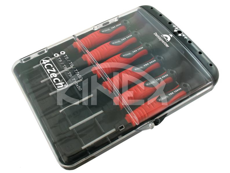 Screwdrivers set TRX 6pcs 4CZECH in plastic box (4CZ-8626-23) | Measuring tools KINEX
