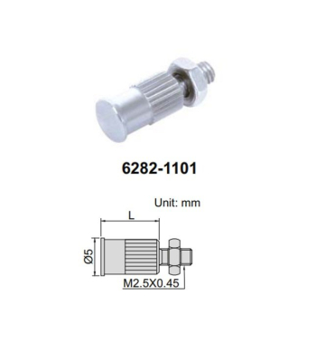 Point de contact plat INSIZE 10 mm Type A (6282-1102) | Équipements de ...