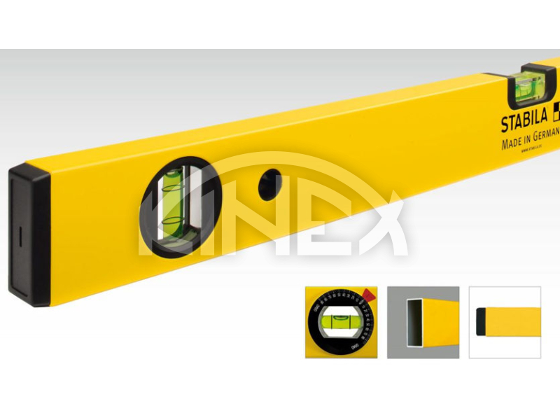 STABILA 02479 - Spirit level 120cm with rotating spirit level, 3x ...