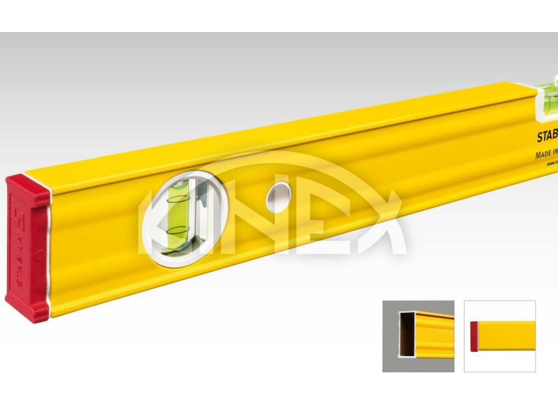 STABILA 19173 - Level 120 cm, durability, 3x spirit level, Type 80 AS-2 ...